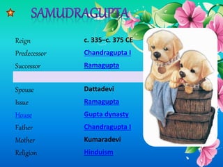 Samudragupta ppt | PPTX