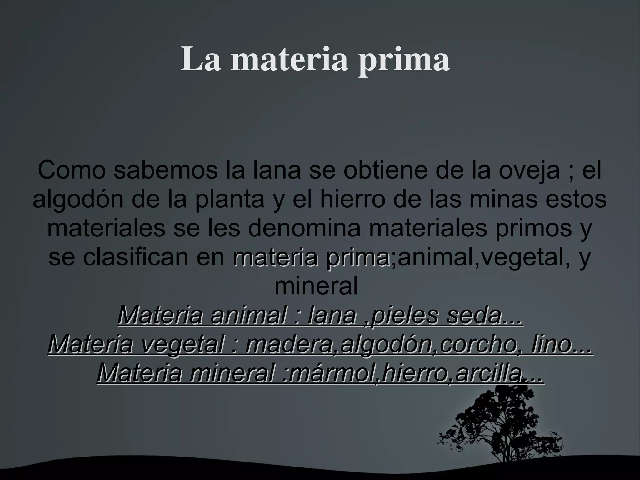 Samuel, presentación materiales | ODP