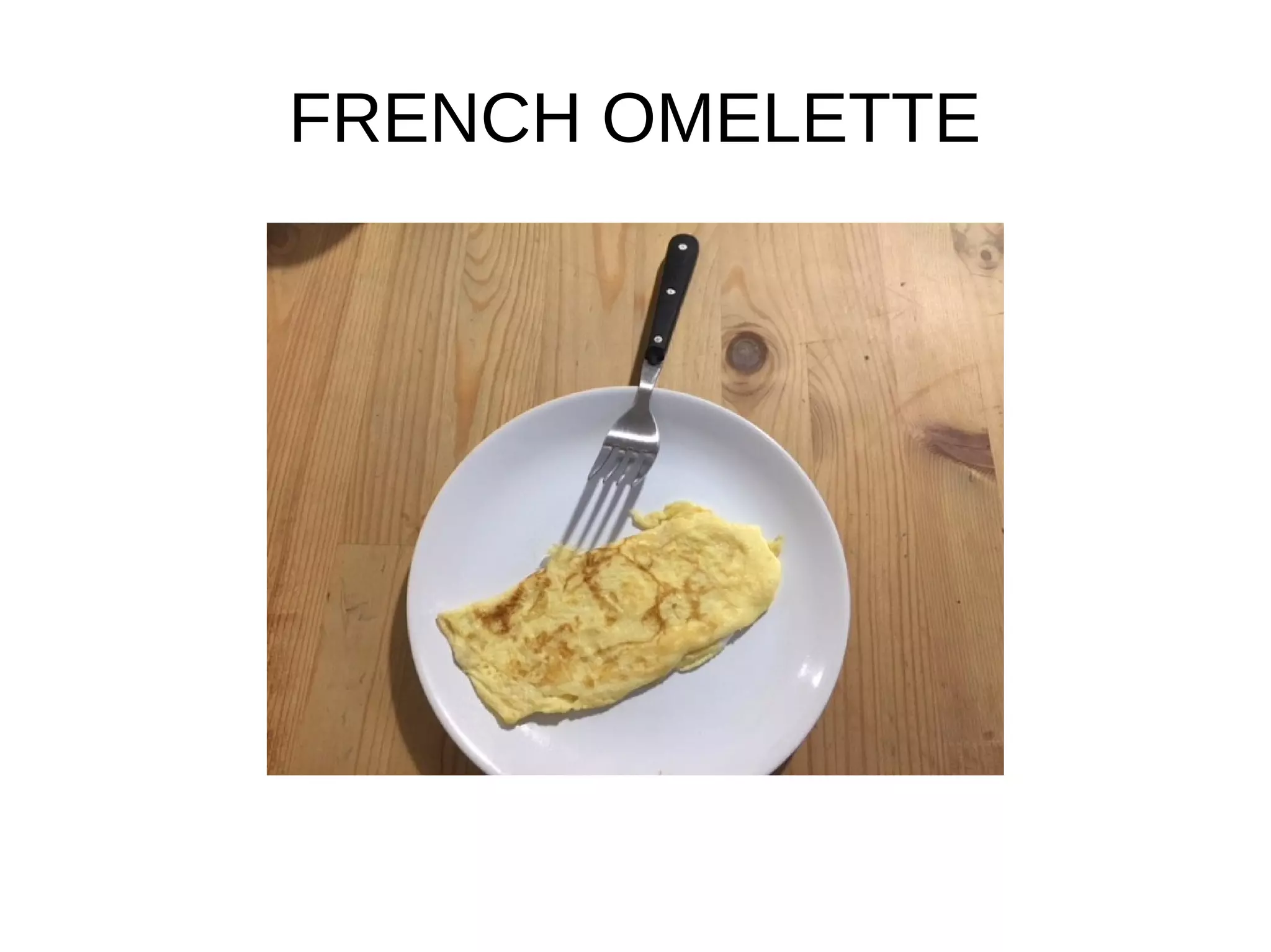 French omelette | PPT