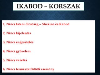 Ikábód - az elveszett dicsőség | PPTX