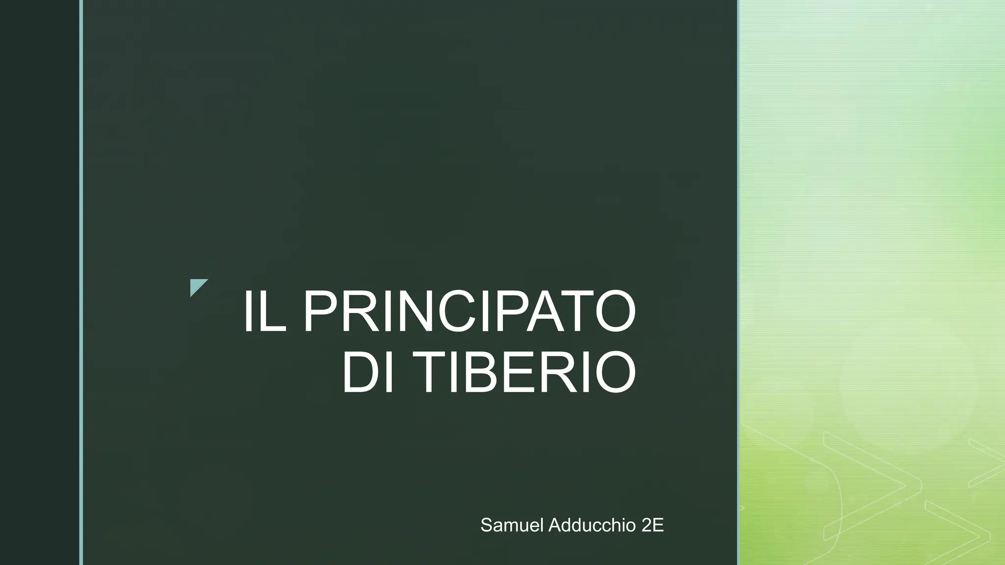 Samuel_Adducchio-principato di Tiberio-.pptx