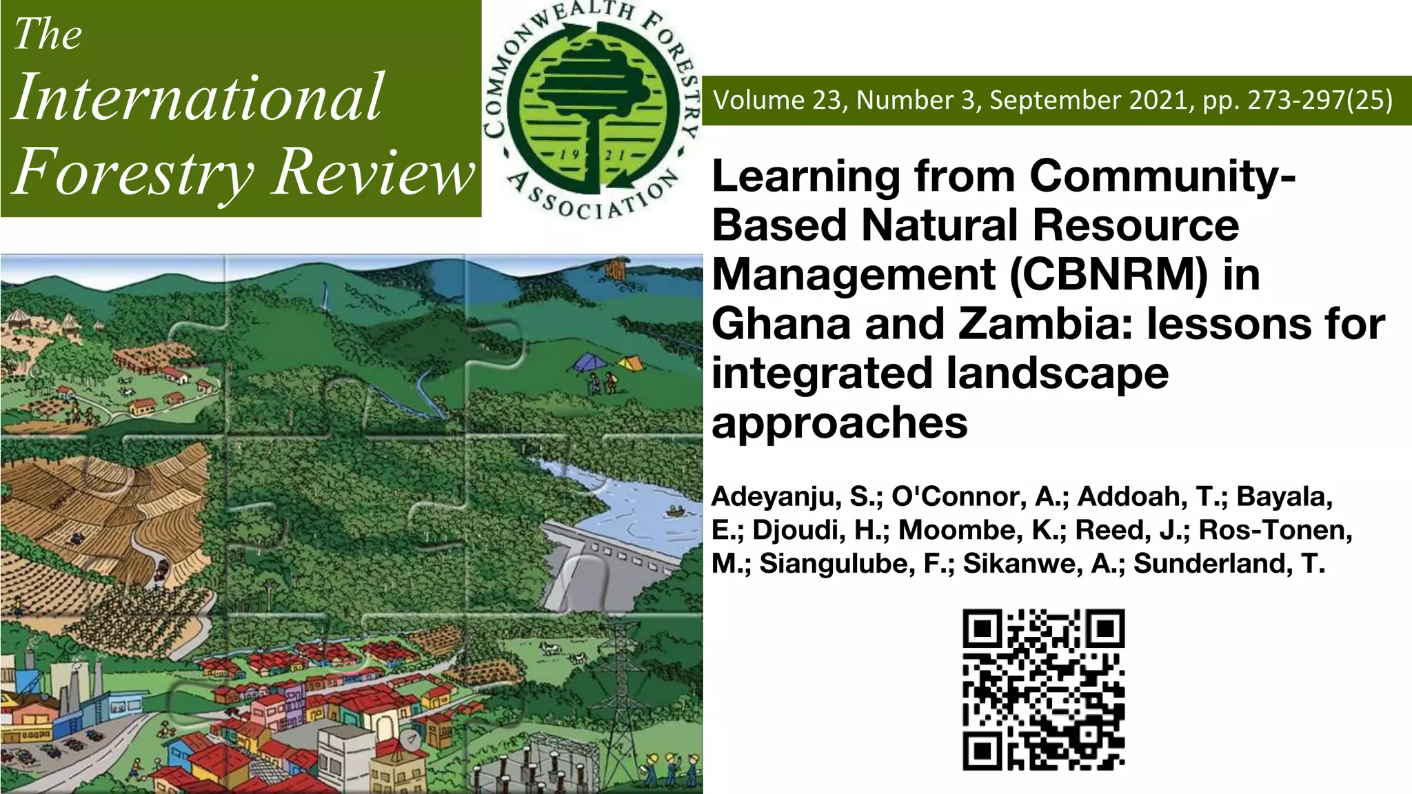 Learning from Community-Based Natural Resource Management (CBNRM) in ...