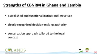 Learning from Community-Based Natural Resource Management (CBNRM) in ...