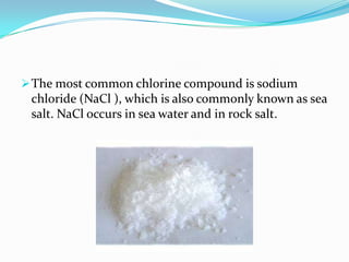 Chlorine (Samuel Boateng) | PPTX | Chemistry | Science