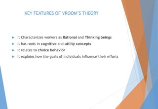 vroom's theory | PPT