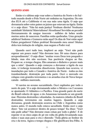 Samuel doctorian os cinco anjos do continente | PDF