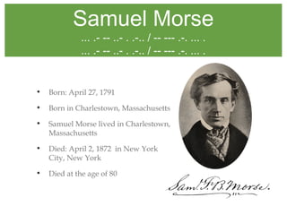Samuel Morse | PPT