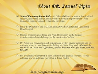 Samuel Koranteng Pipim | PPT