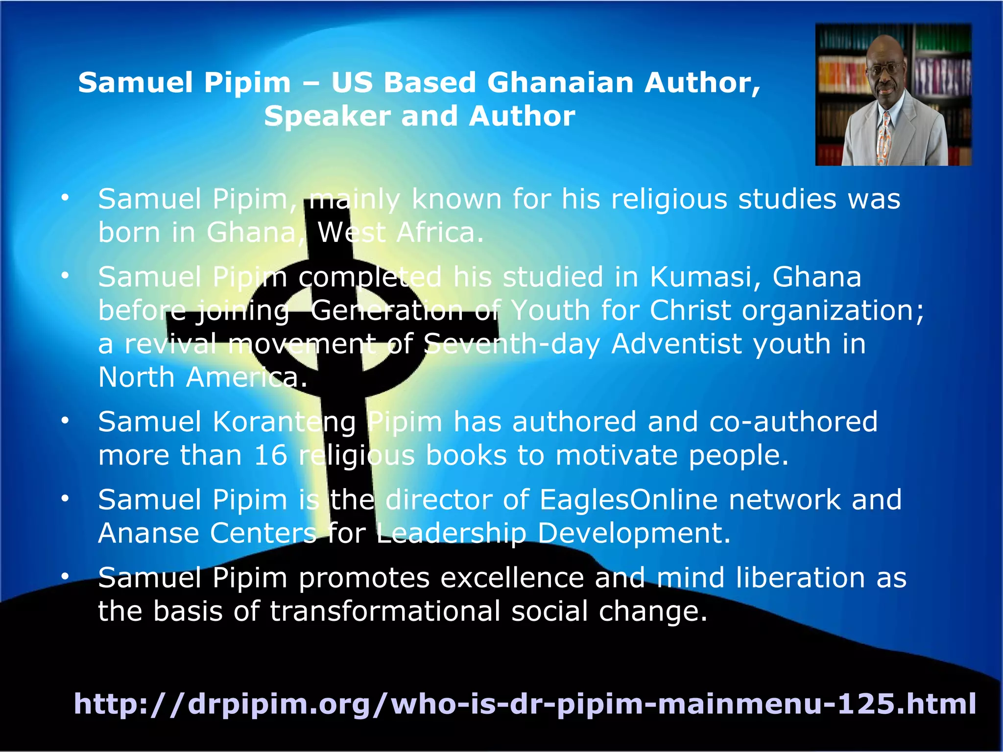Samuel pipim the transformed mind | PPT