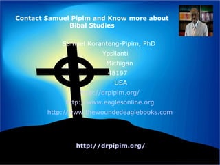 Samuel pipim the transformed mind | PPT