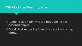 Samuel Sosa | PPTX