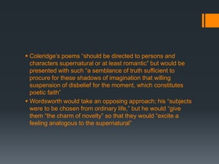 Samuel taylor coleridge | PPTX