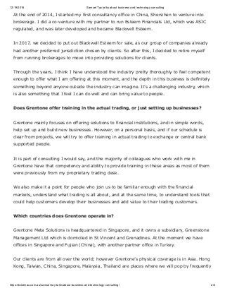 Samuel tay talks about business and technology consulting