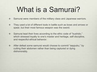 Samurai | PPT