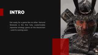 SAMURAI WARLORDS | PPT