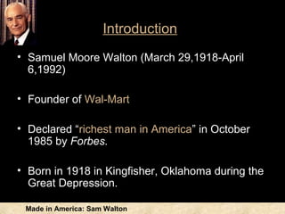Sam+walton | PPT