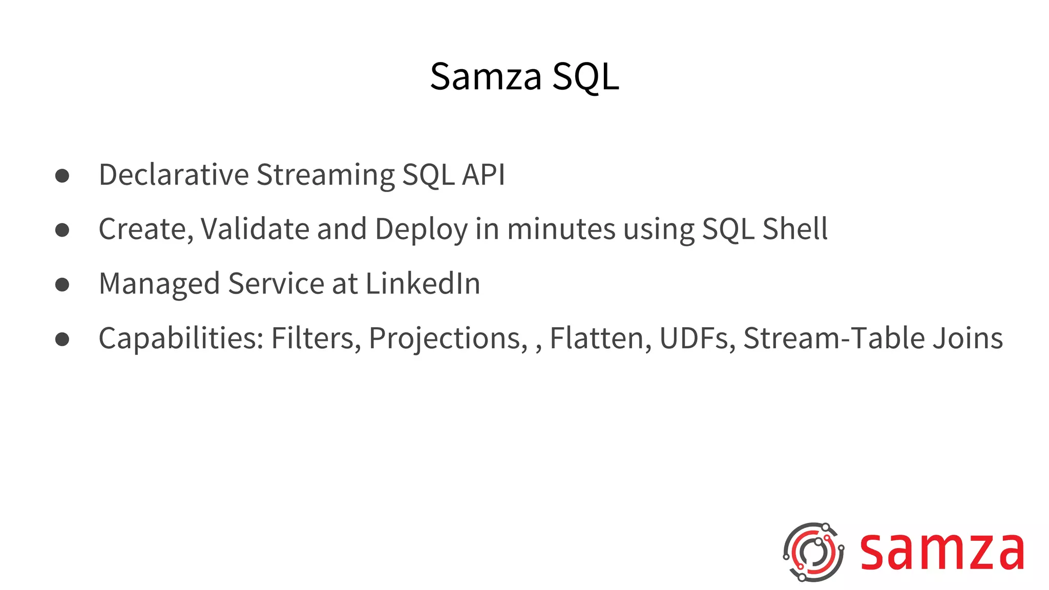Apache Samza 1.0 - What's New, What's Next | PDF