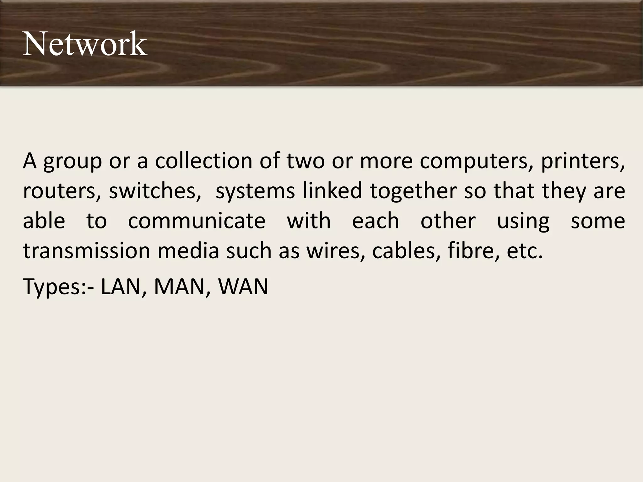Storage Area Networks, Networks, Networking, Computer Networks | PPT