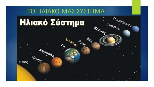 Το ηλιακό σύστημα | PPT