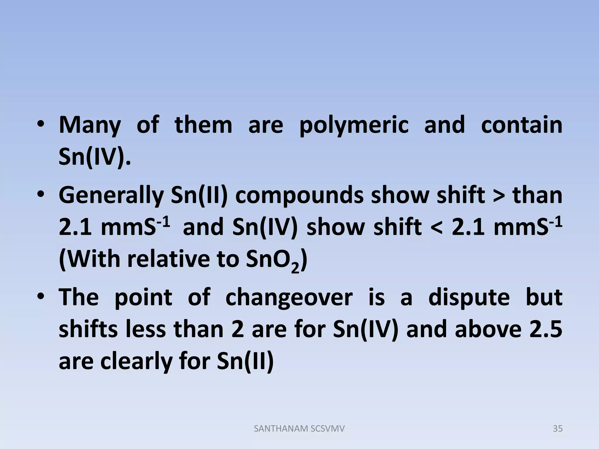 Mossbauer spectroscopy - Principles and applications | PPSX
