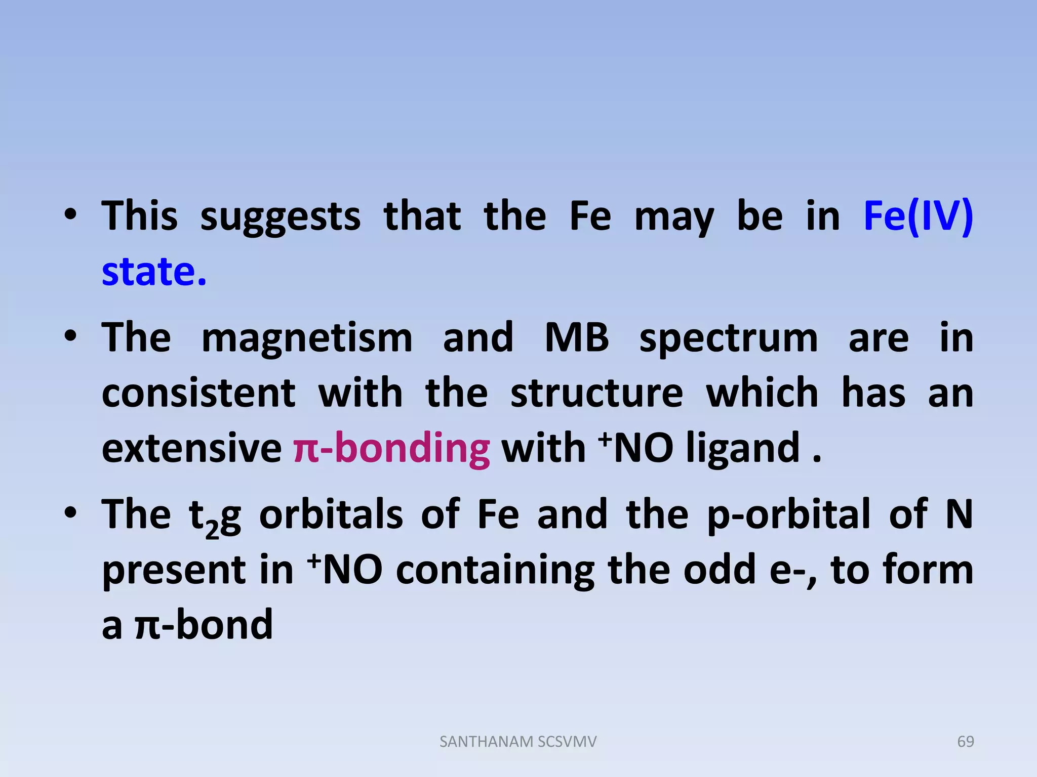 Mossbauer spectroscopy - Principles and applications | PPSX