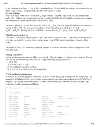 San 101 basics of administrating a san | PDF