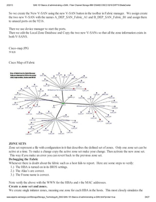 San 101 basics of administrating a san | PDF