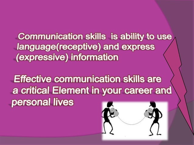 communication skills ppt | PPT