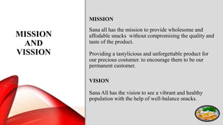 Sana-All-2.0 business plan for entrepreneurship | PPTX
