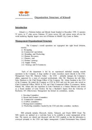 organizational structure | DOCX | Business Administration | Business