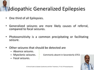Sanad 2- Management of Generalized Epilepsy. | PPTX