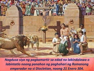 San Agnes, Birhen at Martir (Tagalo).pptx