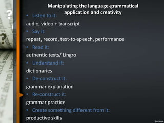 Technology in Language Teaching | PPTX