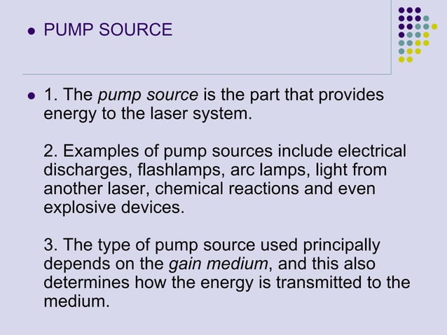 lasers SOLID STATE LASERS . | PPTX | Chemistry | Science