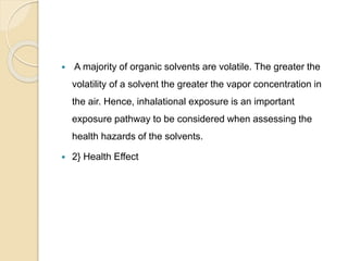 Chemical Based Hazard | PPTX