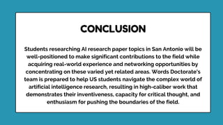 San Antonio AI Research Paper Topics - PPT.pptx
