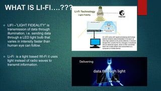 Li-Fi Technology | PDF