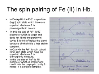 biological oxygen carriers hemoglobin ,hemocyanin ,hemerythrene .hill ...