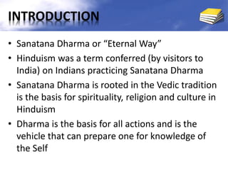 Sanatana dharma overview | PDF