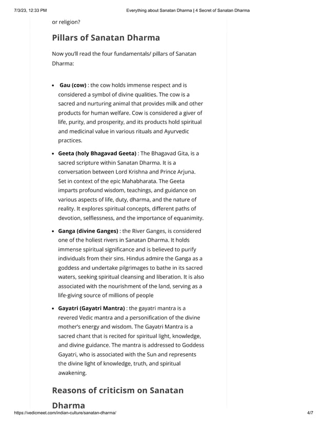 SANATAN DHARAM | PDF