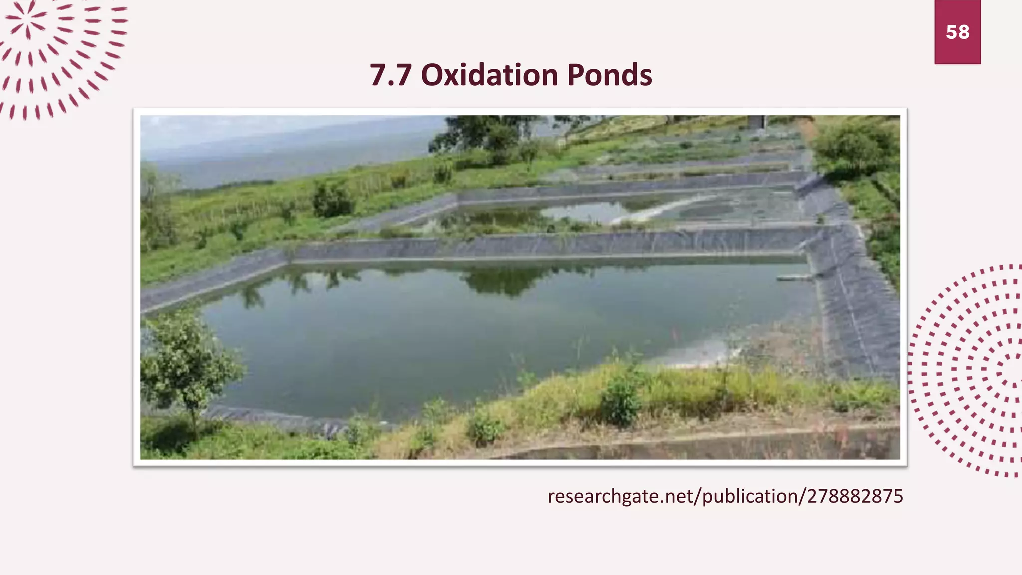 Design of Oxidation Pond | PDF