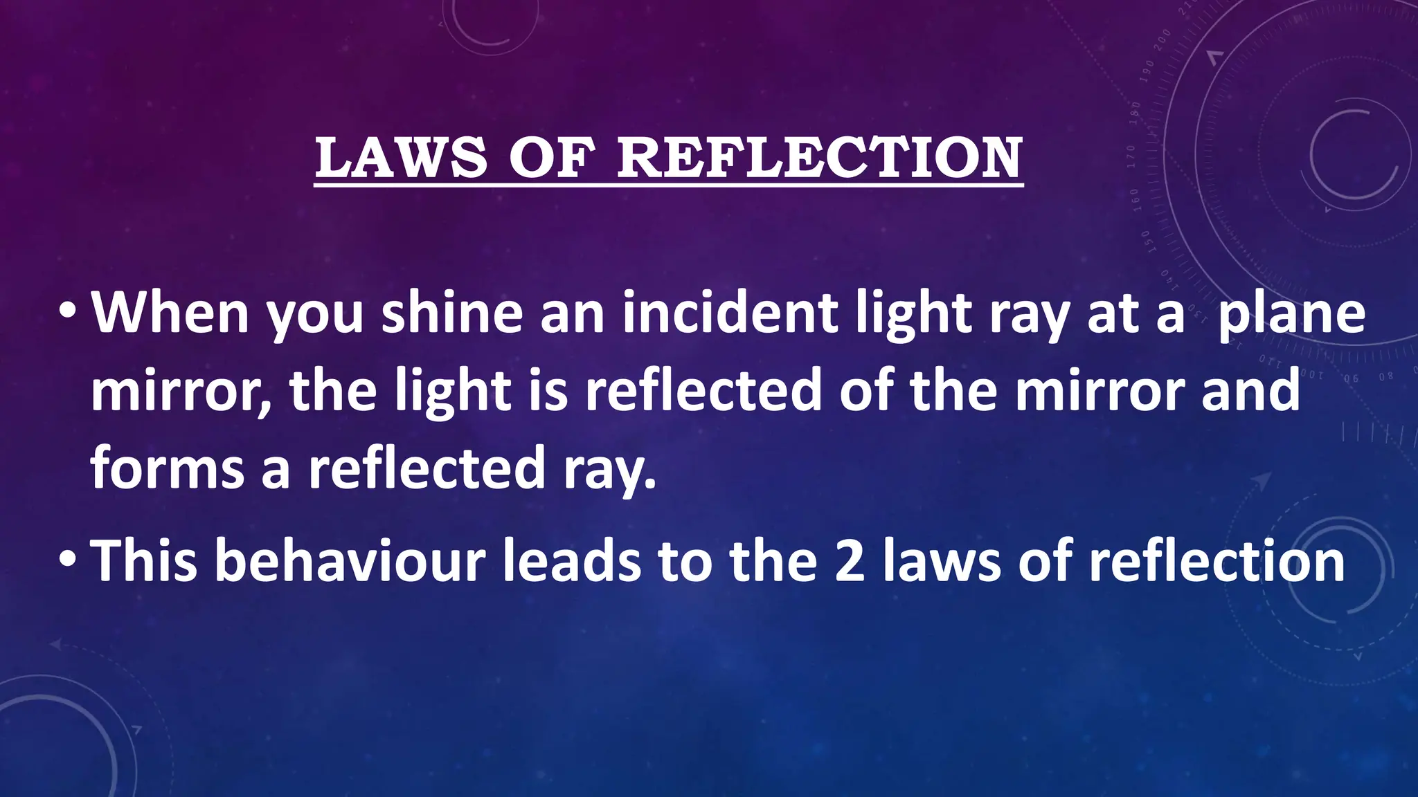 Visual Optics Laws of Reflection and refraction.pptx