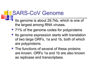 Severe Acute Respiratory Syndrome (SARS) Slide Share Health and ...