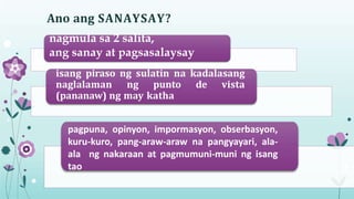 sanaysay.pptx