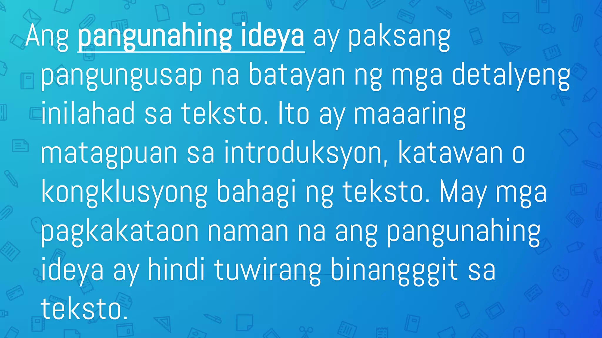 Ano ang sanaysay | PDF