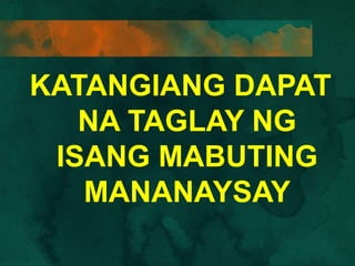 SANAYSAY.ppt