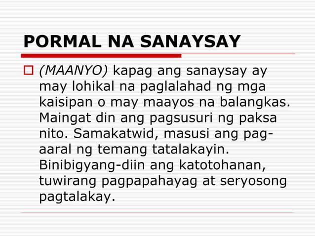 Sanaysay.ppt