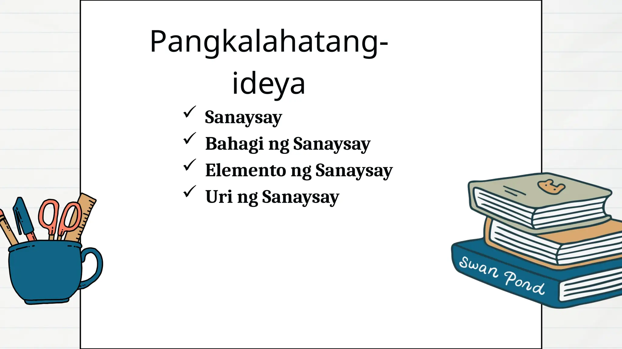 URI NG SANAYSAY, ELEMENTO NG SANAYSAY, BAHAGI NG SANAYSAY.pptx