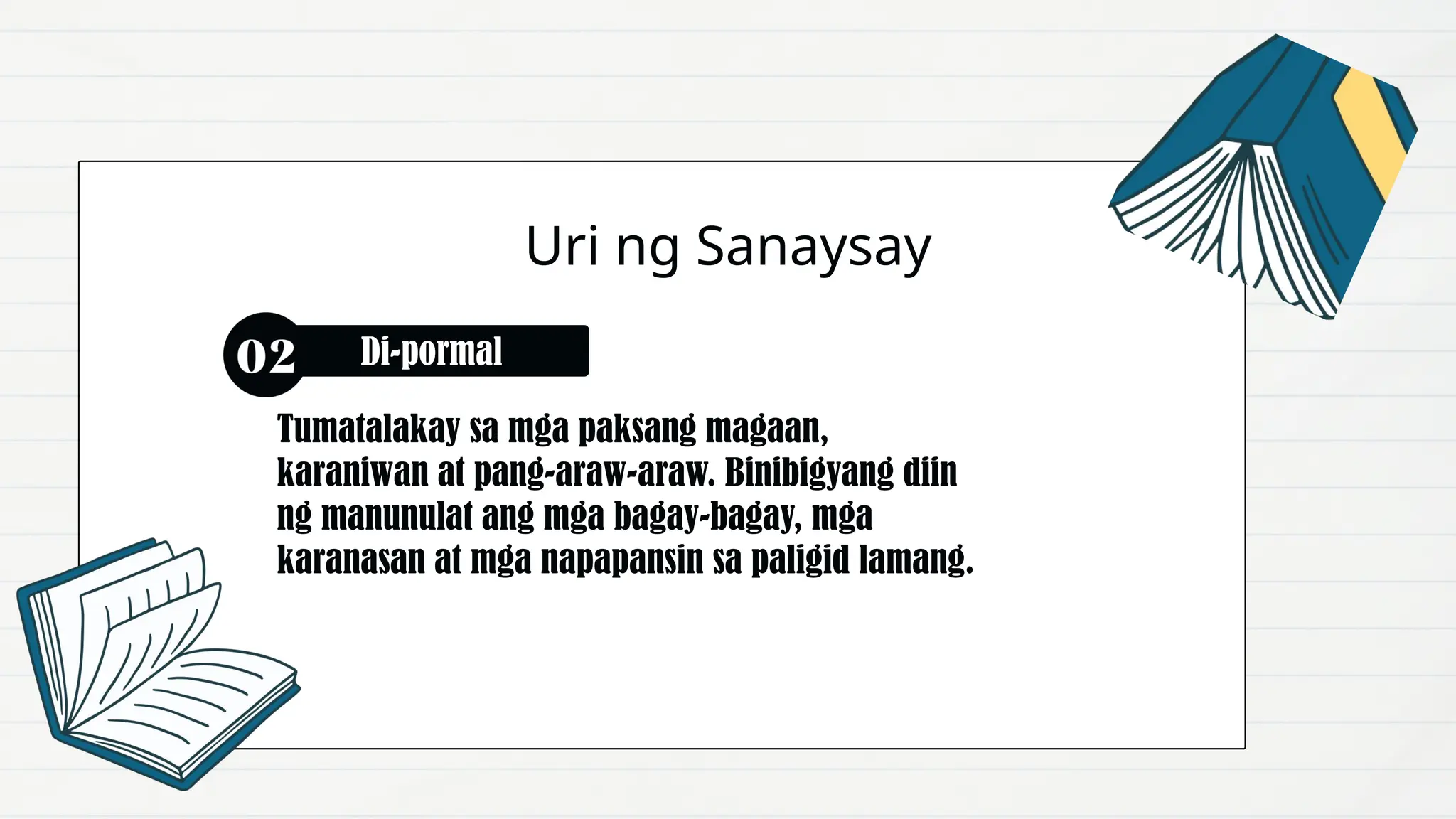 URI NG SANAYSAY, ELEMENTO NG SANAYSAY, BAHAGI NG SANAYSAY.pptx