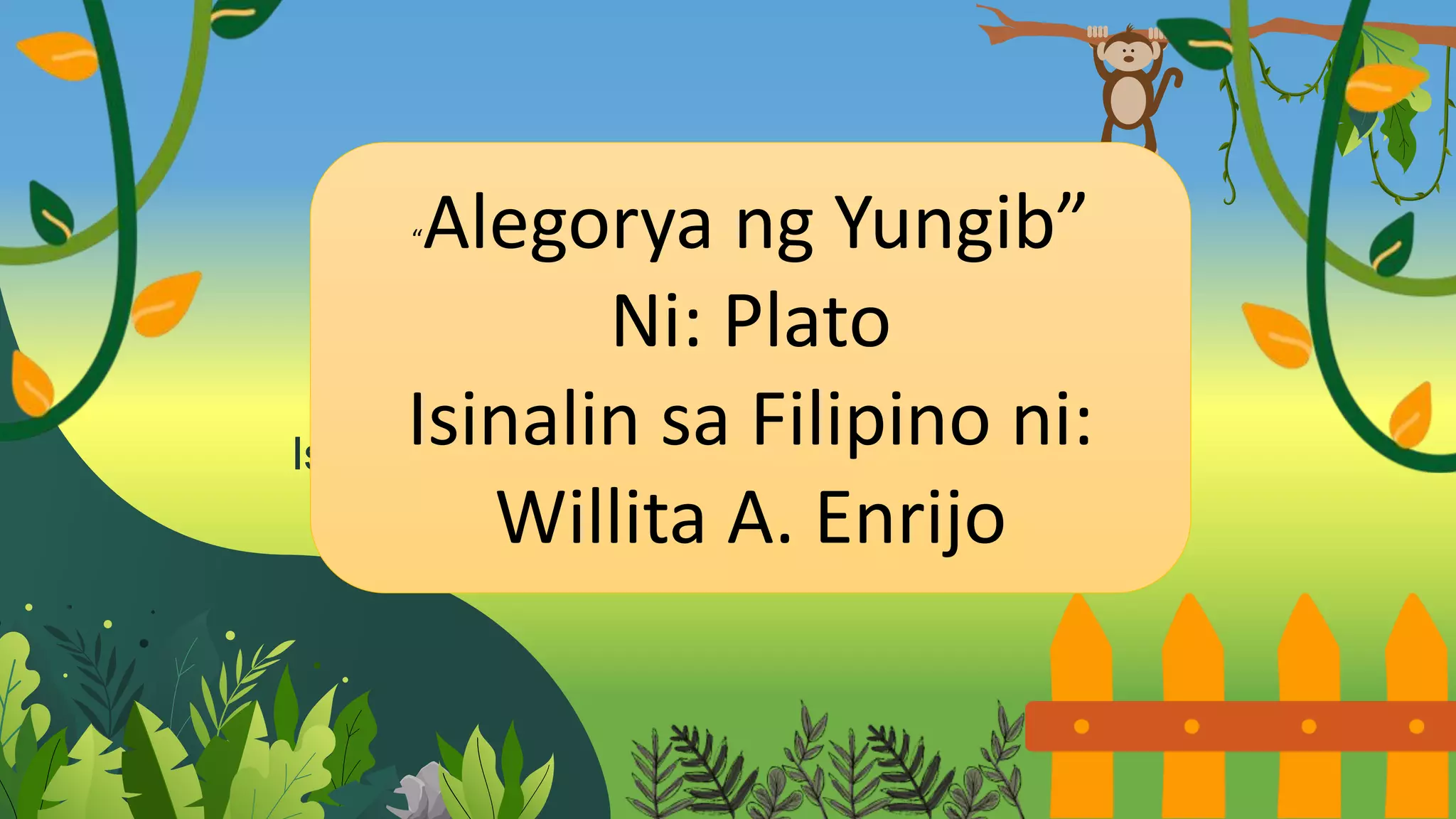 Sanaysay-Alegorya ng Yungib-Grade 10.pptx